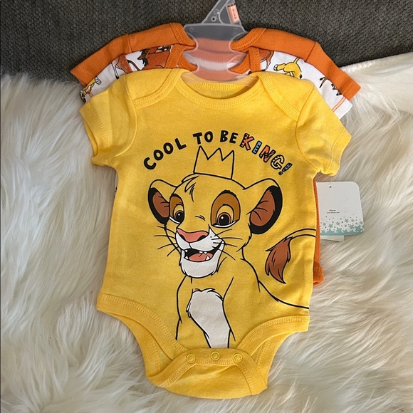 Disney | One Pieces | Disney Simba Cool Yellow Bodysuit | Poshmark